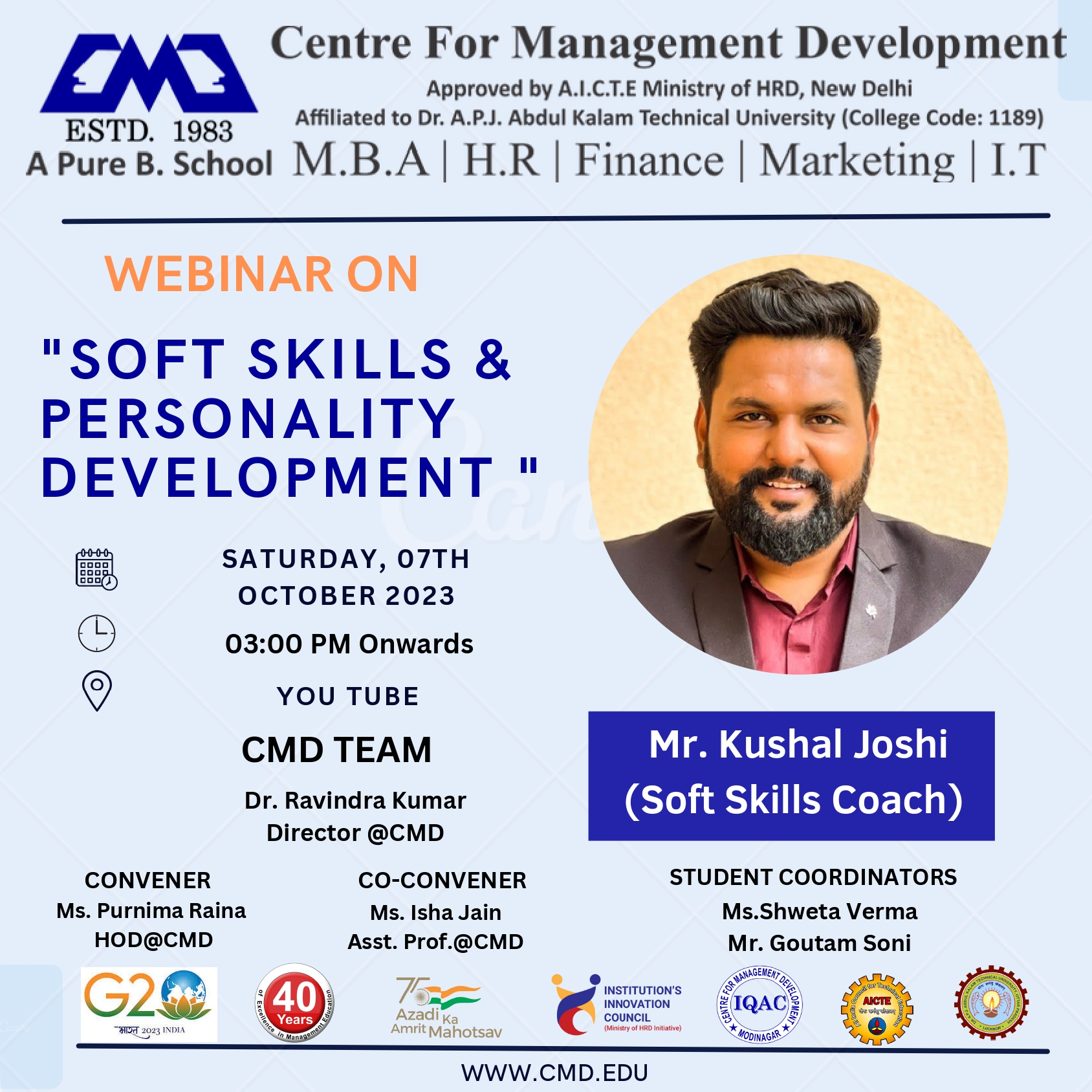 Welcome to Centre For Management Development